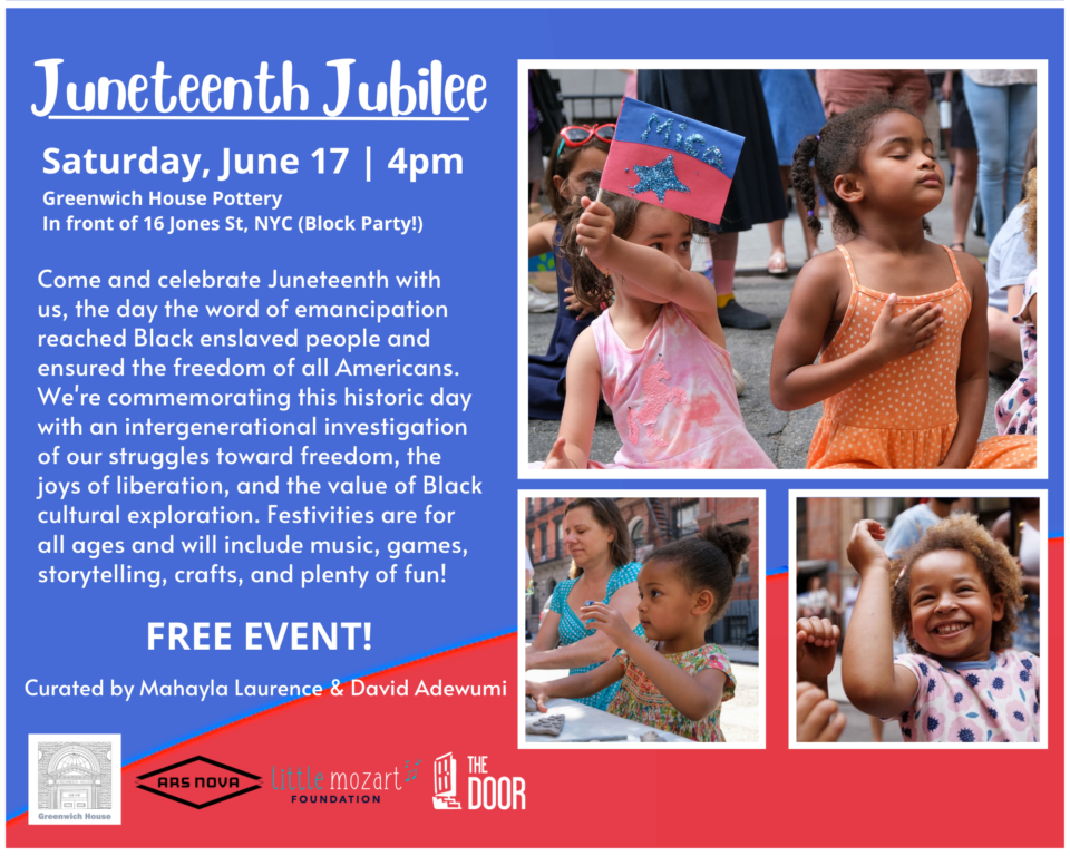 June 17: Greenwich House Hosts “Juneteenth Jubilee” an Outdoor, All ...